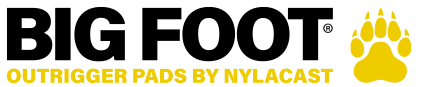 Outrigger Pad Sizes - Big Foot Outrigger Pads